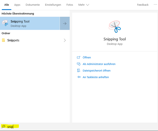 Wie erstelle ich einen Screenshot? – Unabhängige Treuhandstelle
